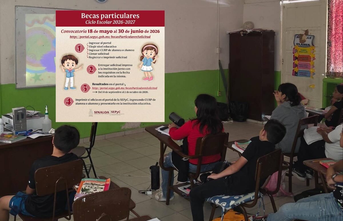 Becas particulares SEPYC Sinaloa 2026: registro paso a paso y ...